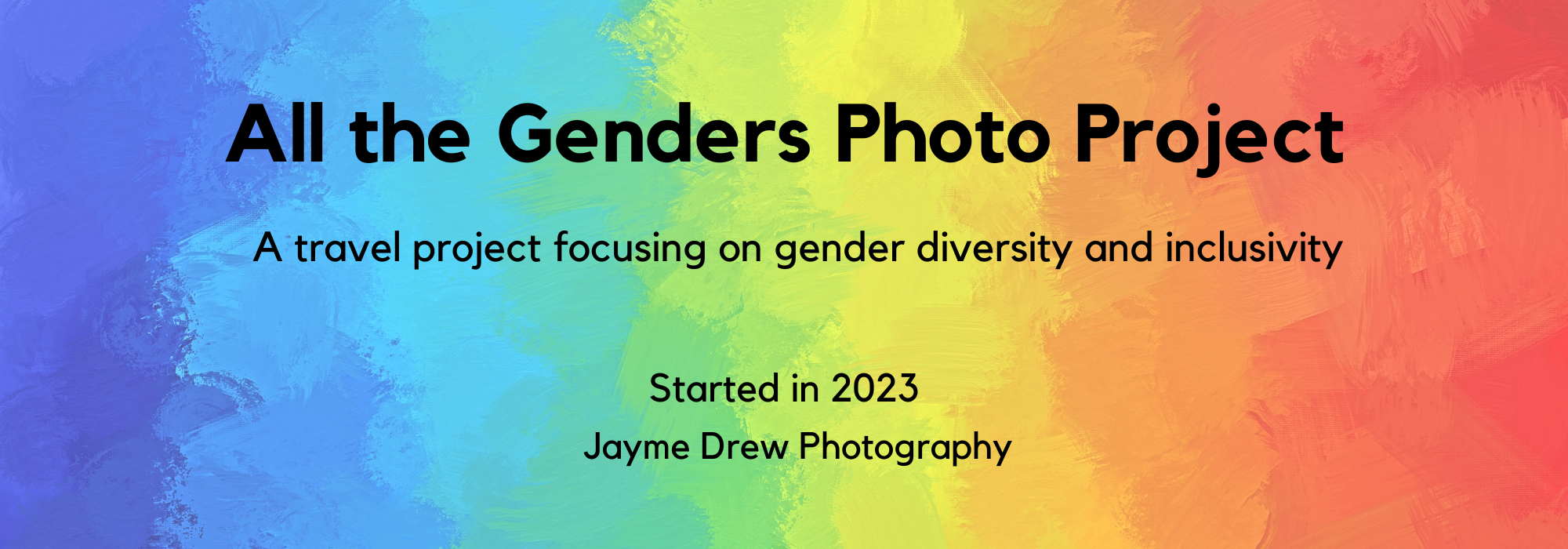 All The Genders Photo Project